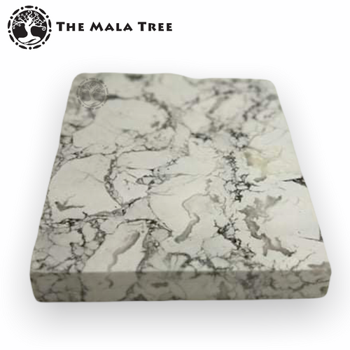 HOWLITE Plate / Slab (Freeform) - The Mala Tree