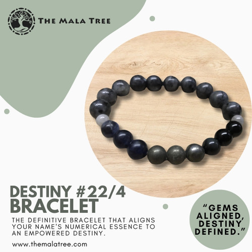 DESTINY #22/4 Bracelet - The Mala Tree