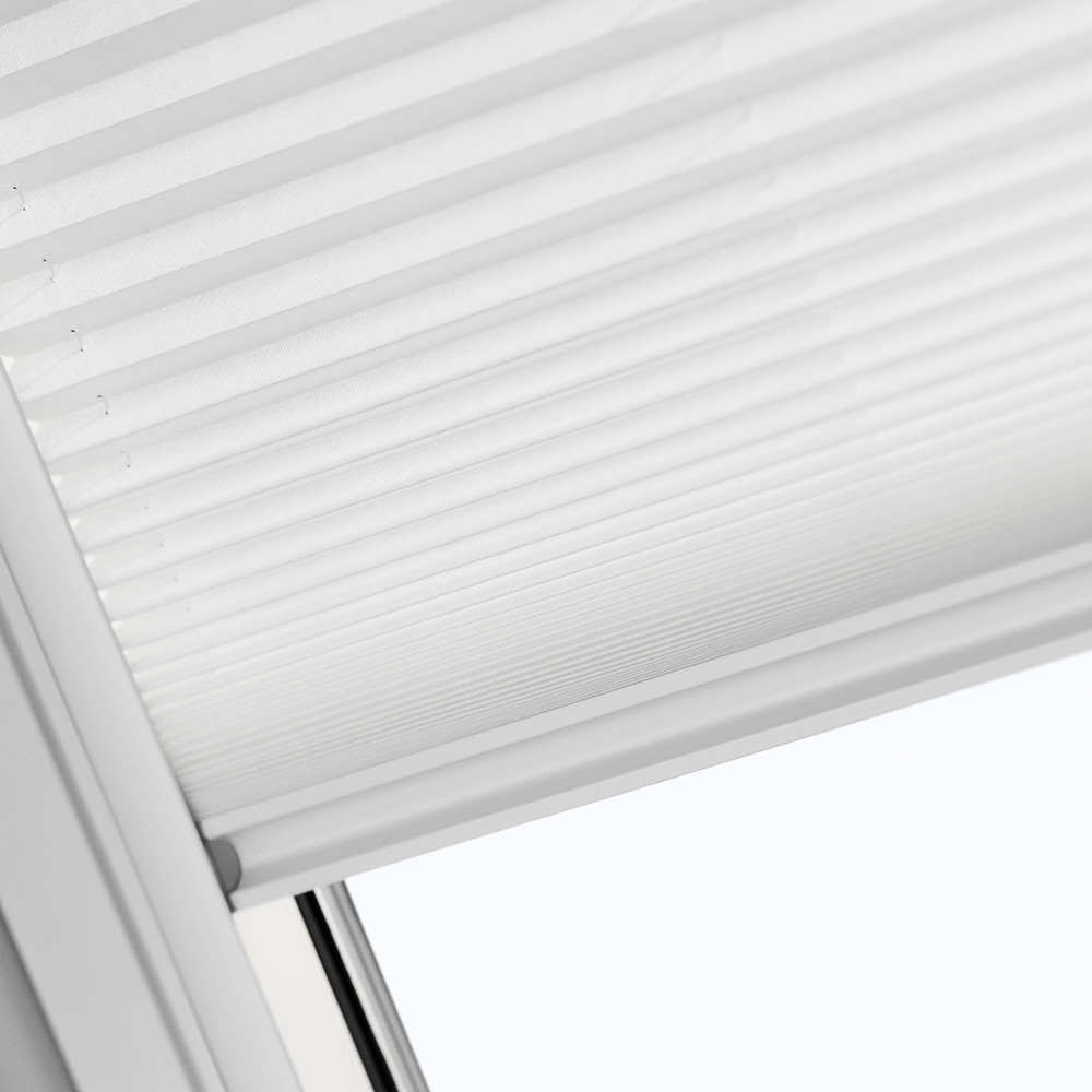 VELUX FHL Manual White Light Filtering Shade | SolarSkylights.com