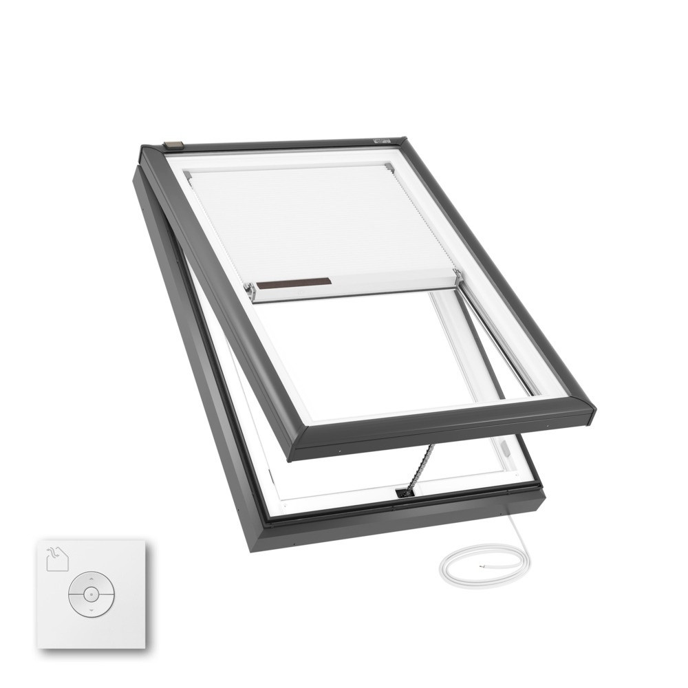 VELUX Electric Venting Curb Mount Skylight | SolarSkylights.com