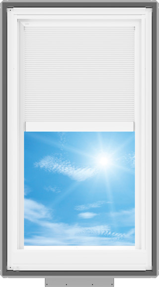 VELUX VSS M08 Solar Powered Venting Deck Mount Skylight ...