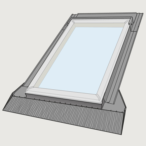 VELUX EDM C04 Metal Roof Flashing Kit | SolarSkylights.com
