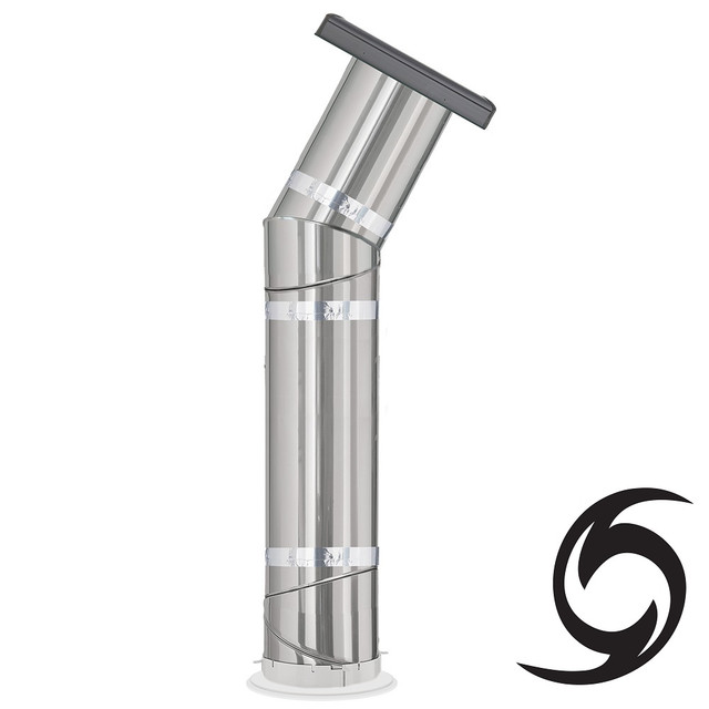 VELUX TZRL 014 Hurricane-Resistant Glass Curb Mount Sun Tunnel with ECL ...