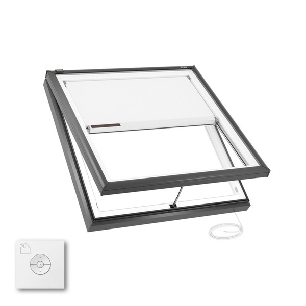 VELUX VCE 4646 Electric Venting Curb Mount Skylight | SolarSkylights.com