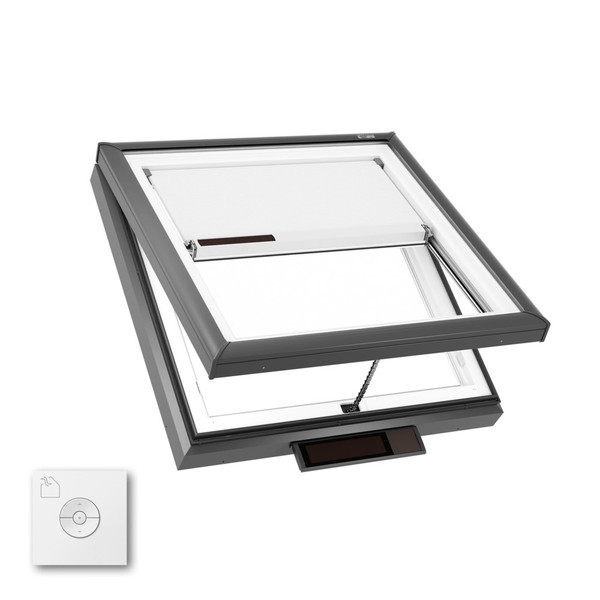 VELUX VCS 3737 Solar Powered Venting Curb Mount Skylight | SolarSkylights.com