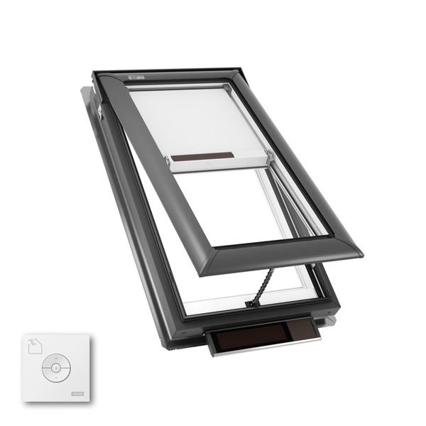 VELUX VSS C04 Solar Powered Venting Deck Mount Skylight | SolarSkylights.com