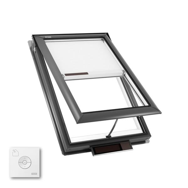 VELUX VSS M06 Solar Powered Venting Deck Mount Skylight | SolarSkylights.com