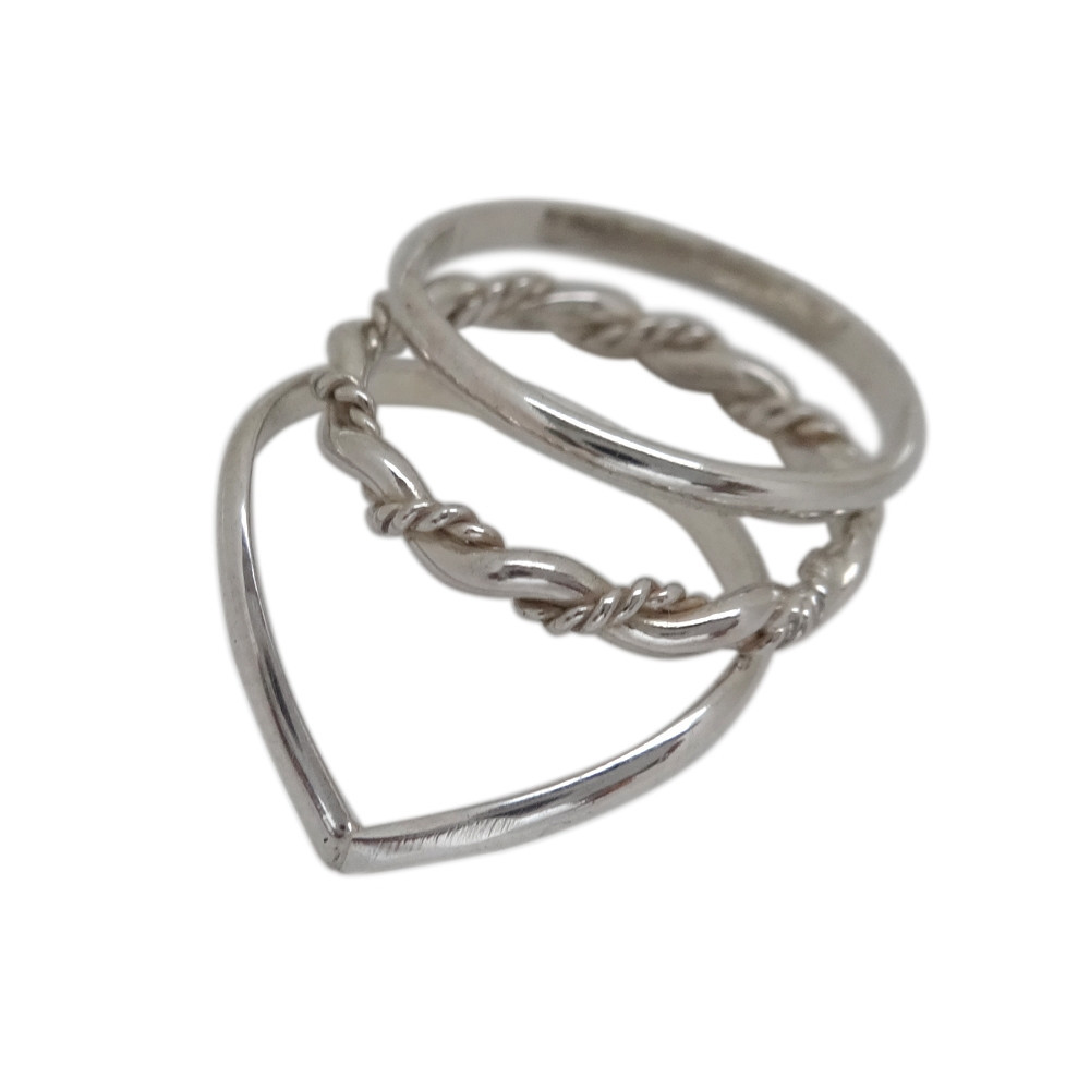 Silver thumb ring size 7, 8, 9, 10