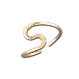 The best selection of handmade Gold Toe Rings and Sterling Silver ...