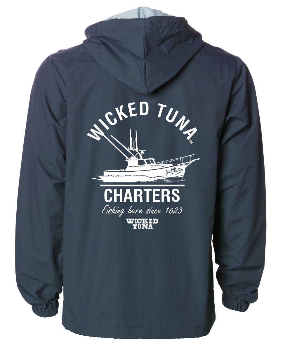 Wicked Tuna Charters Snap Up Jacket - Wicked Tuna Gear