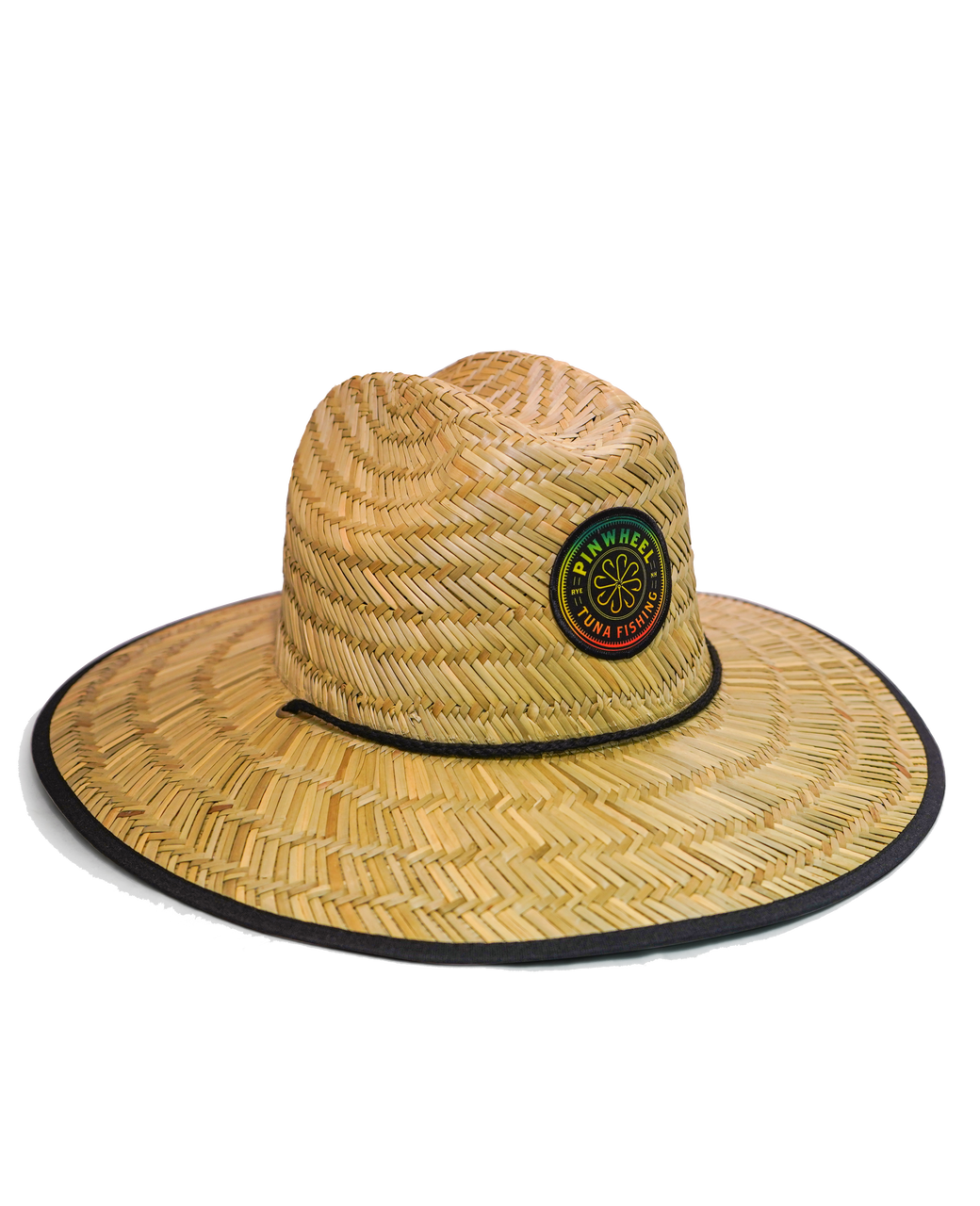 Pinwheel Pineapple Kraken Straw Hat - Wicked Tuna Gear