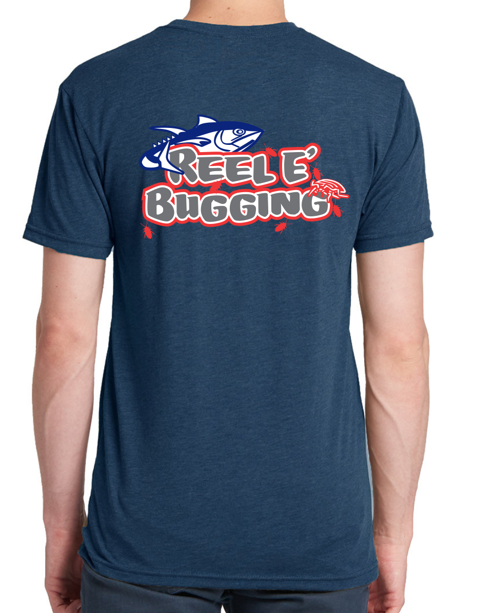 Reel e' Bugging Triblend Tees