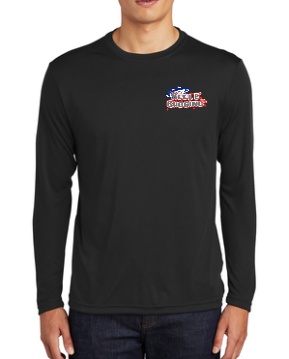 Reel e' Bugging Performance Long Sleeve Shirts