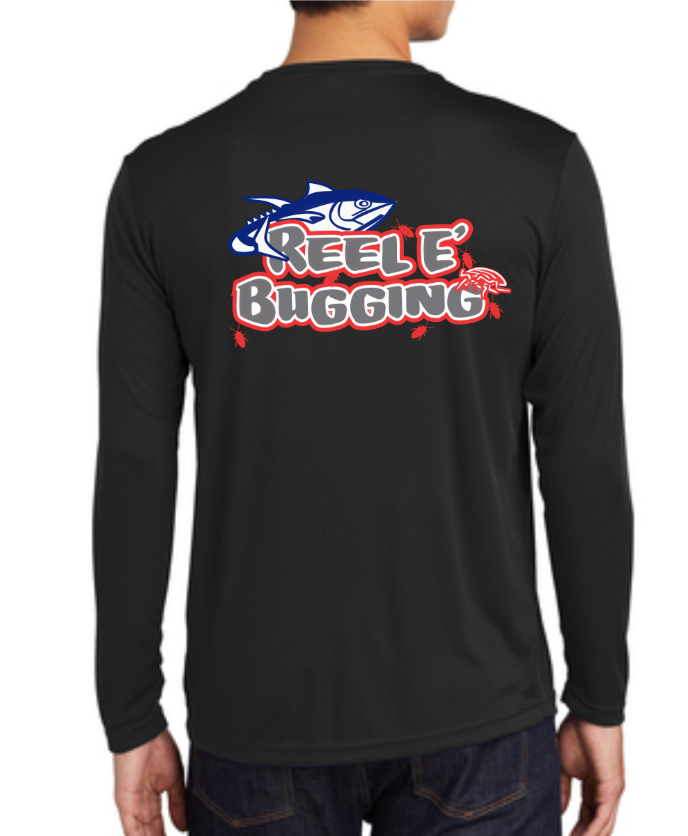 Reel e' Bugging Performance Long Sleeve Shirts