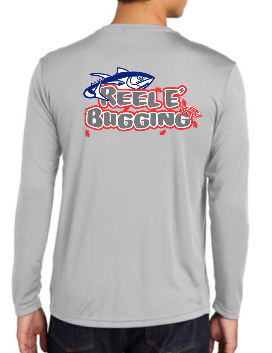 Reel e' Bugging Performance Long Sleeve Shirts