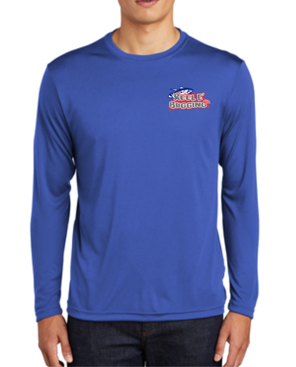Reel e' Bugging Performance Long Sleeve Shirts