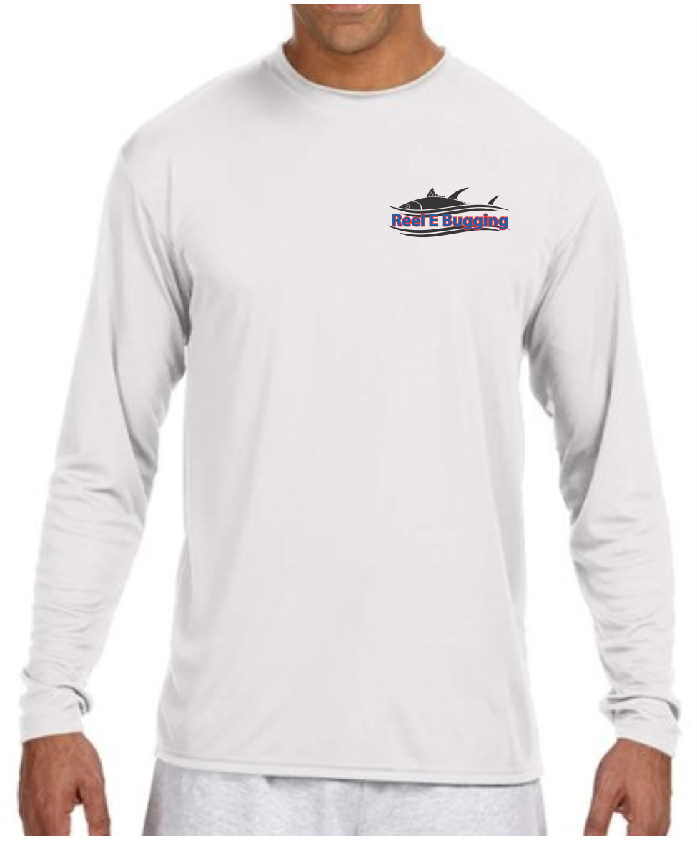 Reel e' Bugging Men's Long Sleeve Cooling Performance Shirt