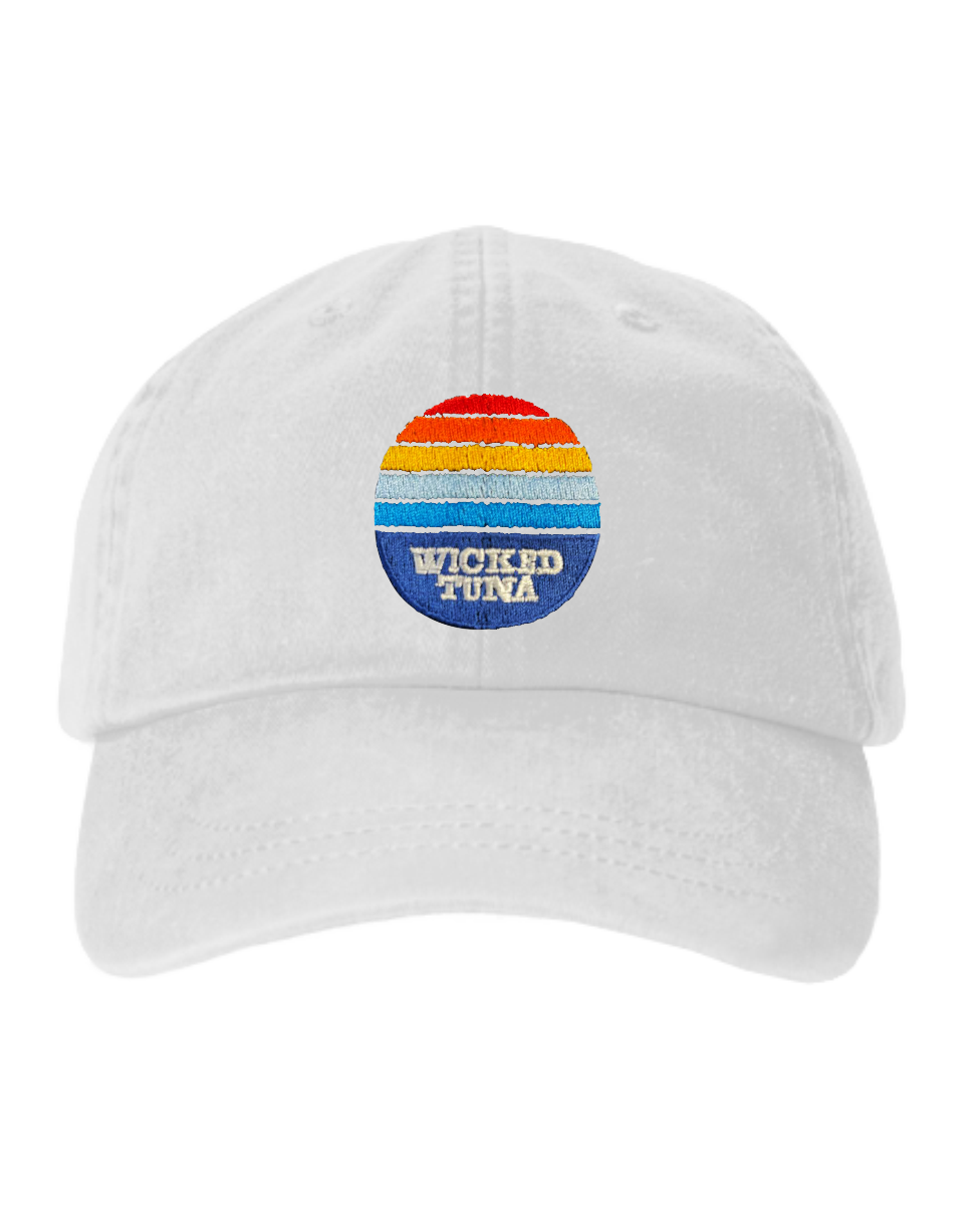 Striped Sunset Fishing Company Pigment Dyed-Cap