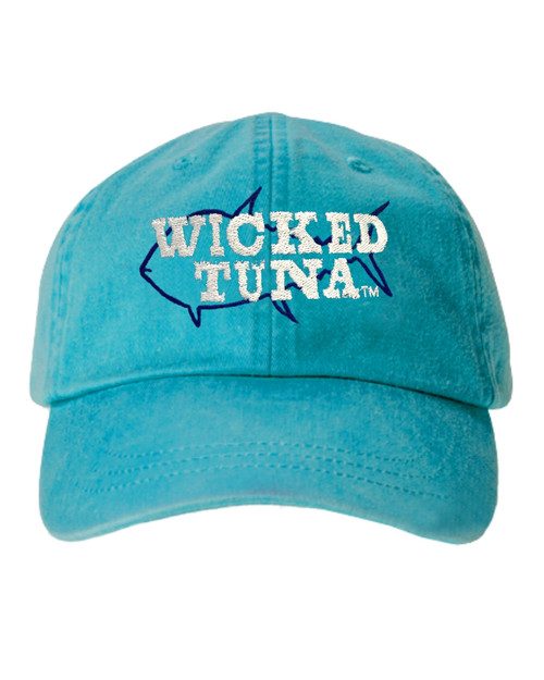 Tuna Outline Pigment-Dyed Hat - Wicked Tuna Gear
