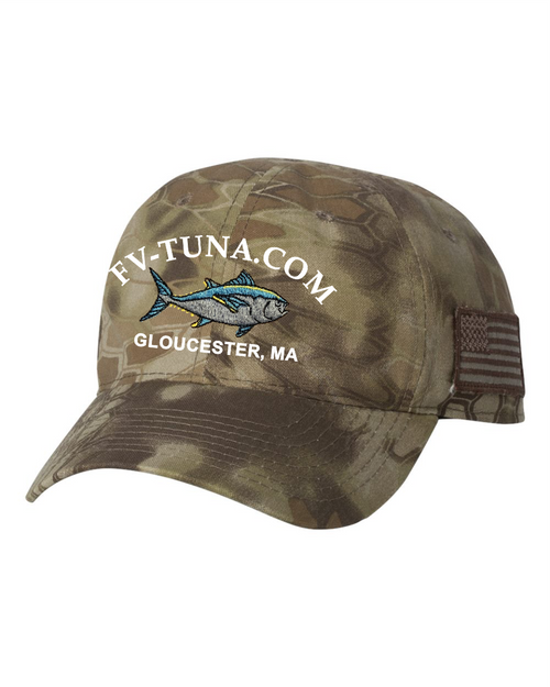 FV-Tuna.com Camo Hat - Wicked Tuna Gear