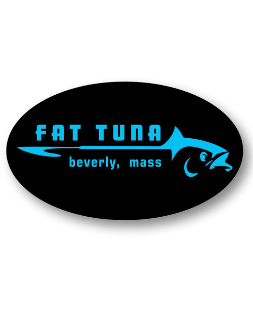 Fat Tuna Decal - Wicked Tuna Gear