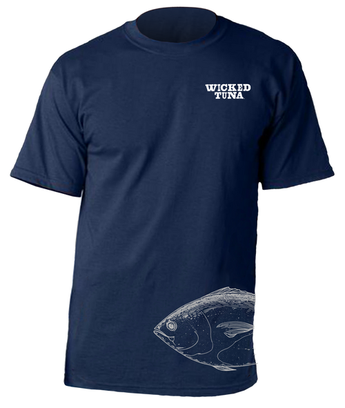Watermark Tuna Tee - Wicked Tuna Gear