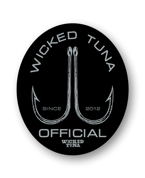 Wicked Tuna Double Hooks Decal