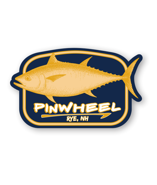 Gold Tuna Sticker