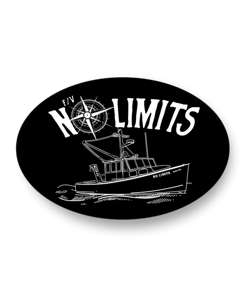 No Limits Oval Decal