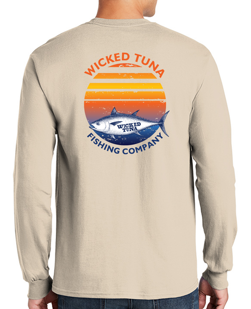 Sunset Tuna - Long Sleeve T-shirt - Wicked Tuna
