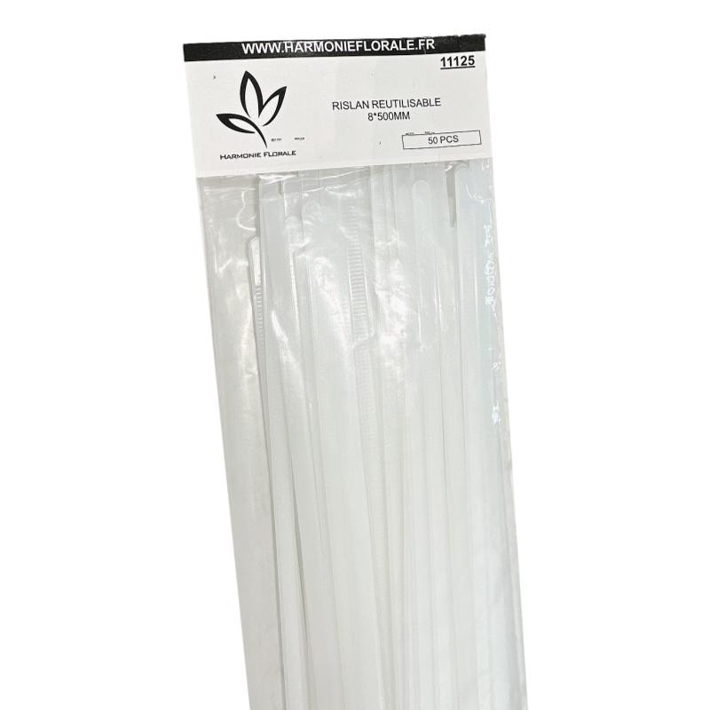 Collier de serrage, rilsan réutilisable