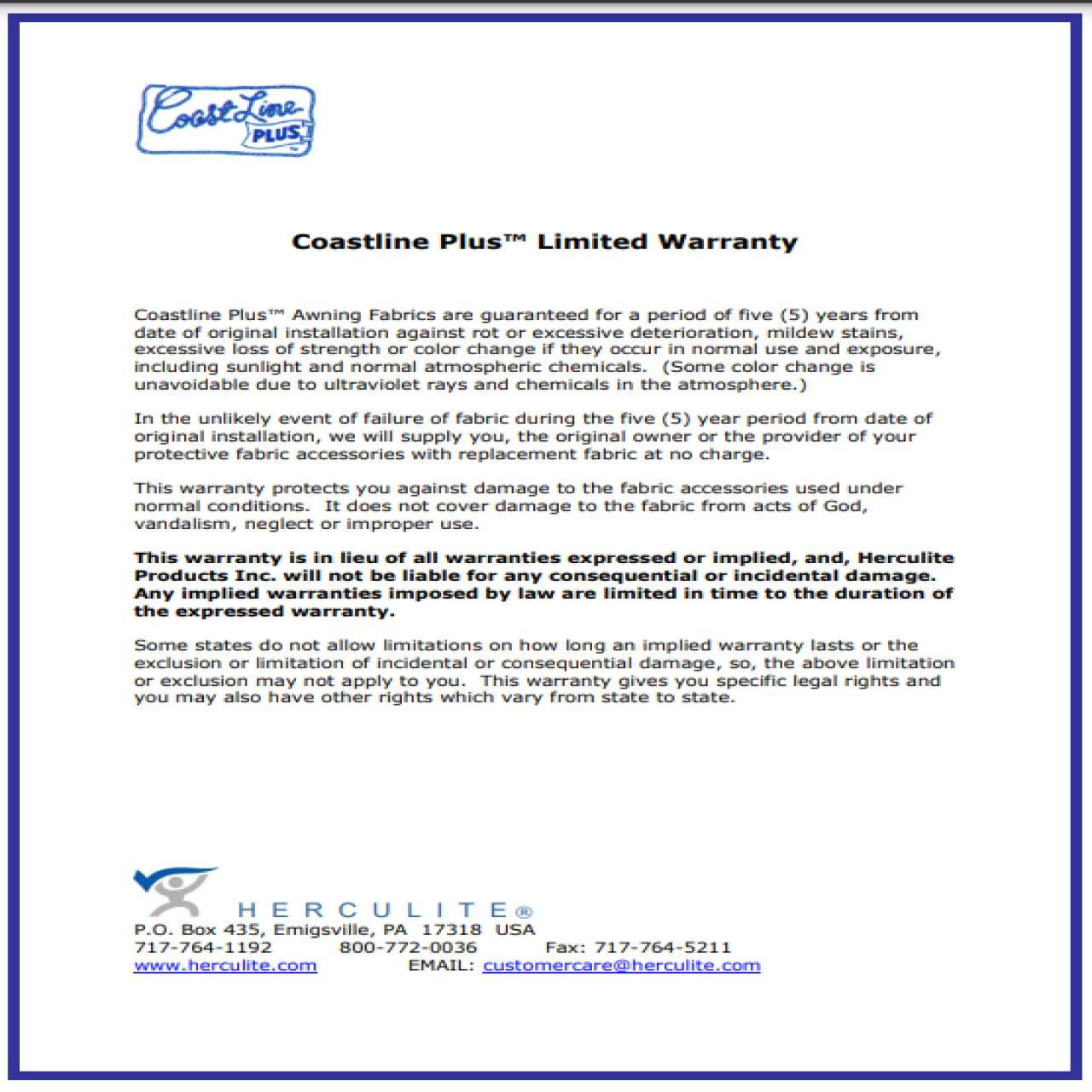 Weblon® Coastline Plus Marine Fabric 62" - Extremely Strong!