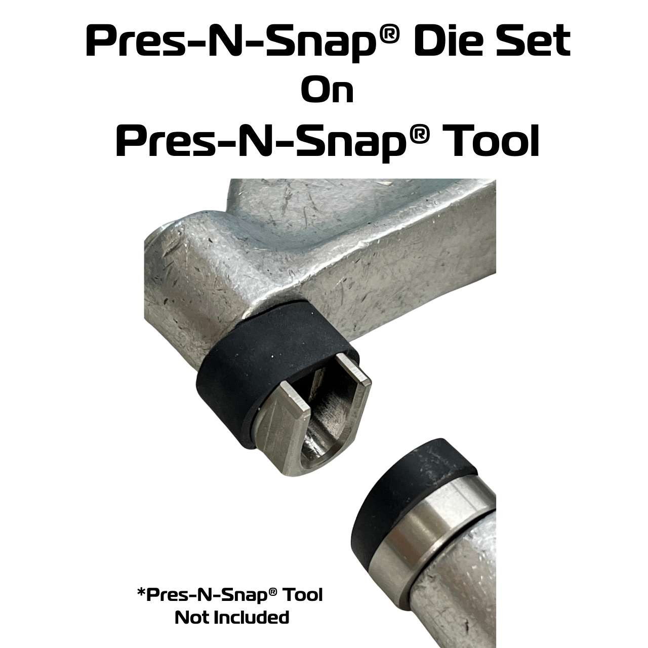Pres-N-Snap® Turn Lock Die Set for rivet turnbuttons
