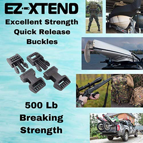 EZ-Xtend Extra Heavy Duty Quick Release Buckles & Webbing