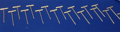 Steel T-Pins 1 1/2" - Pack of 20 - Great for Canvas Projects