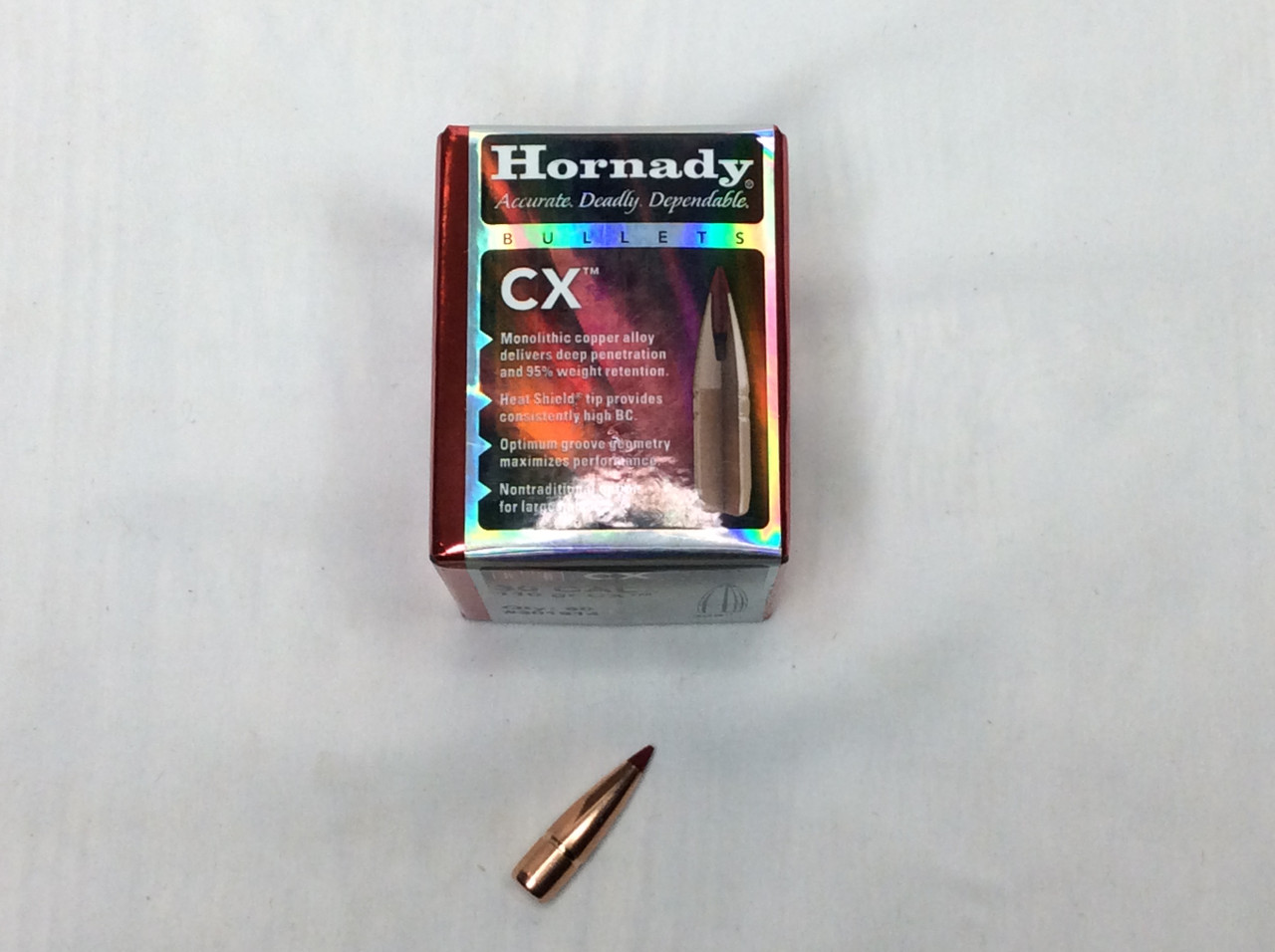 Hornady CX (Copper Alloy eXpanding) Bullets .30 CAL .308" 110gr 50ct