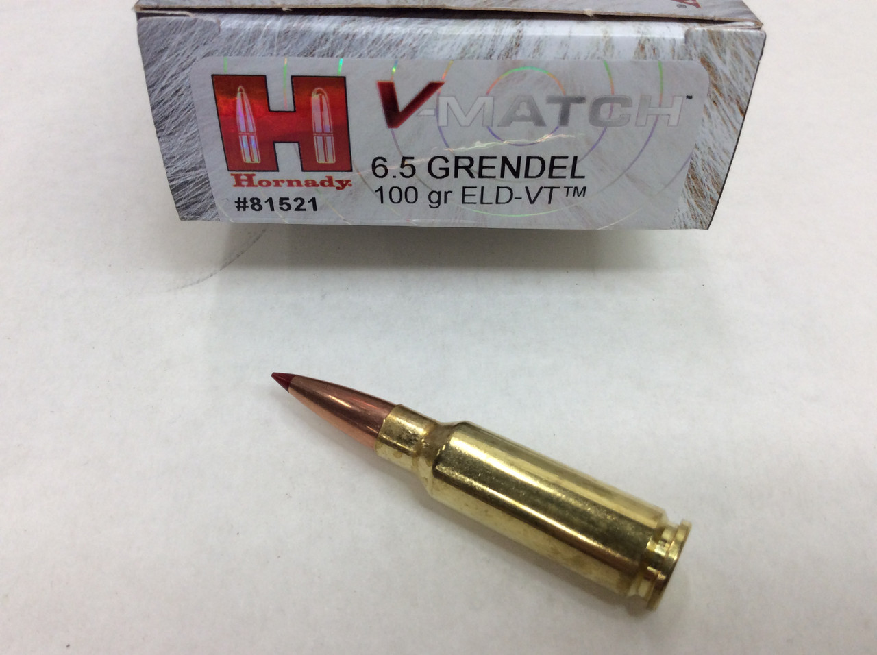 Hornady 6.5 Grendel ELD VT 100gr
