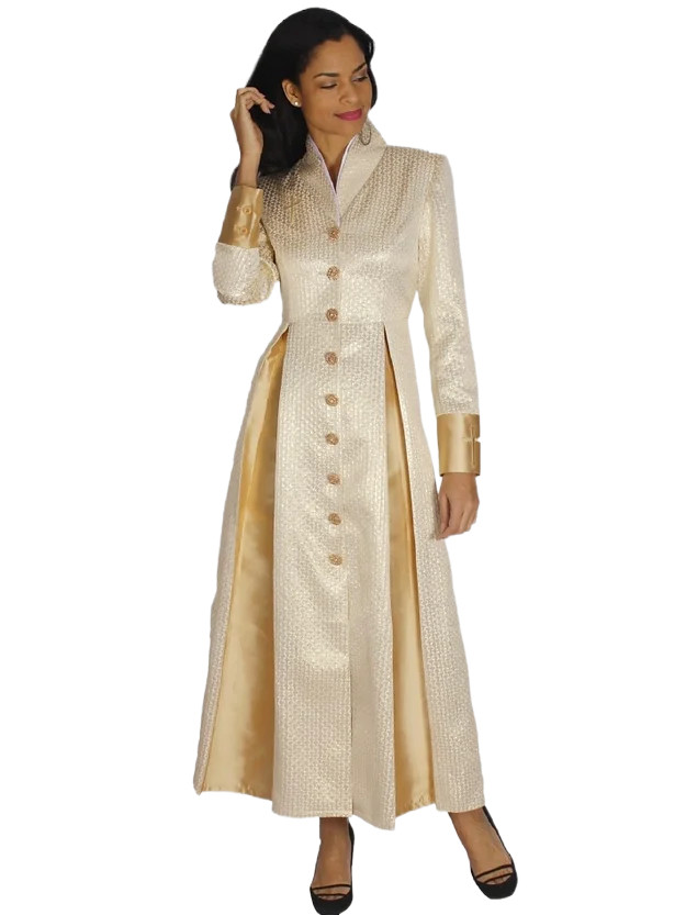 Diana Couture Designer Women Church Robe 8556 - Elegant Church Robes Women