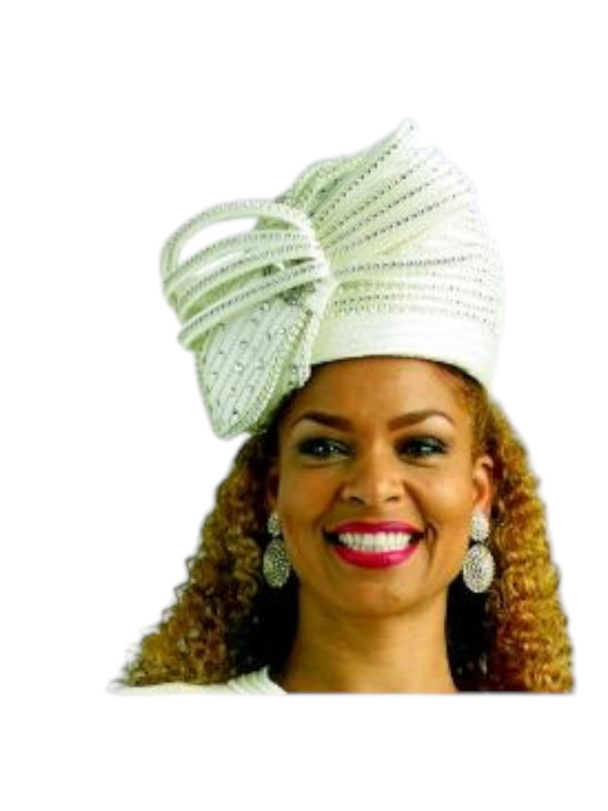 Lily and Taylor H196 Hat Women Special Occasion Brimless Hat