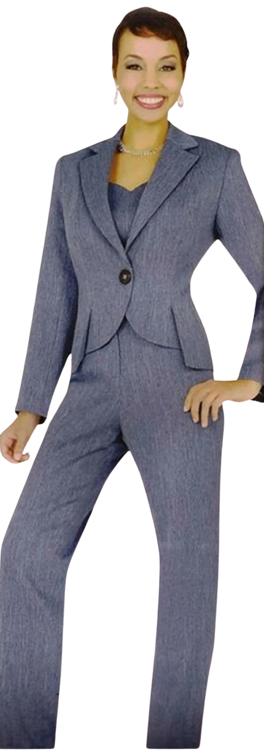 Elegance Fashions | Ben Marc Executive 11135 Pant Suit