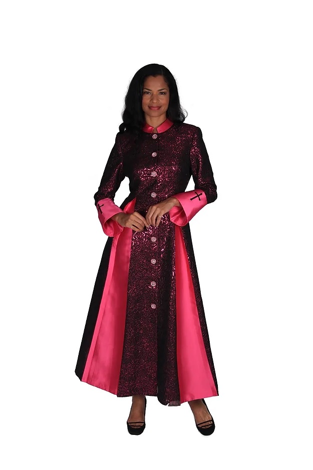Elegance Fashions | Diana 8599 Women Clergy Robe - 2 Colors
