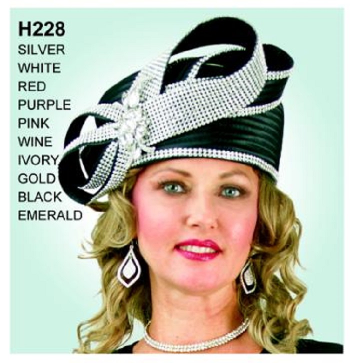 Elegance Fashions | Lily and Taylor H228 Designer Pillbox Hat