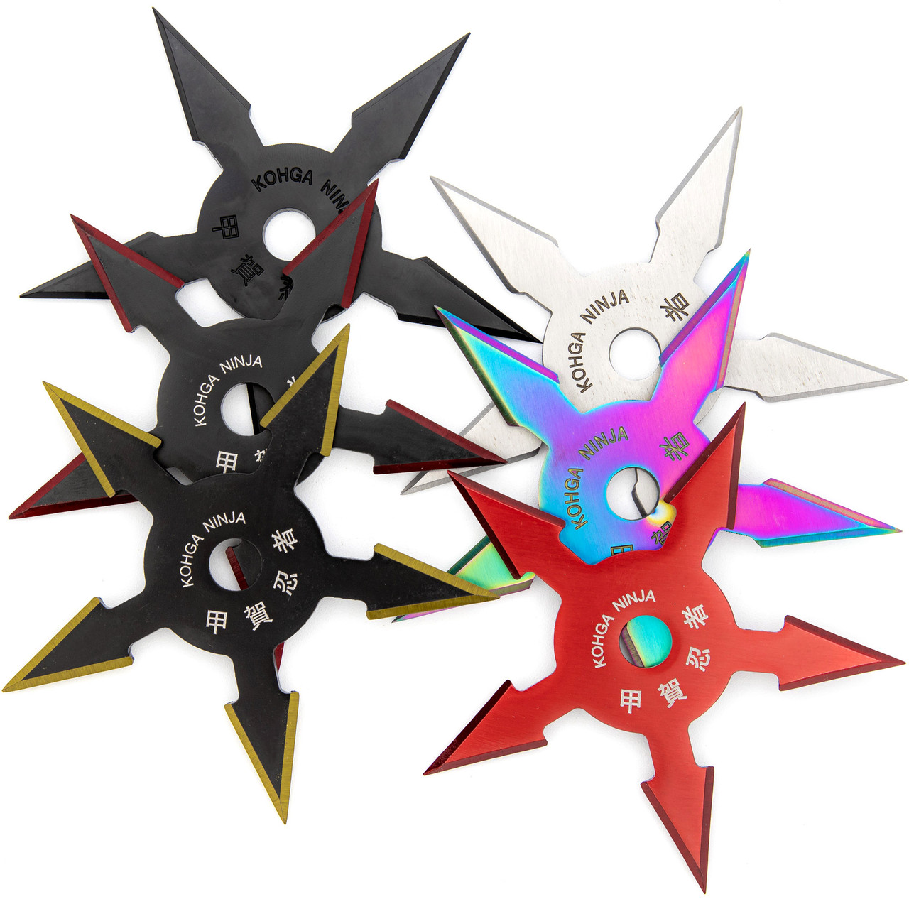 Throwing Star Five Point