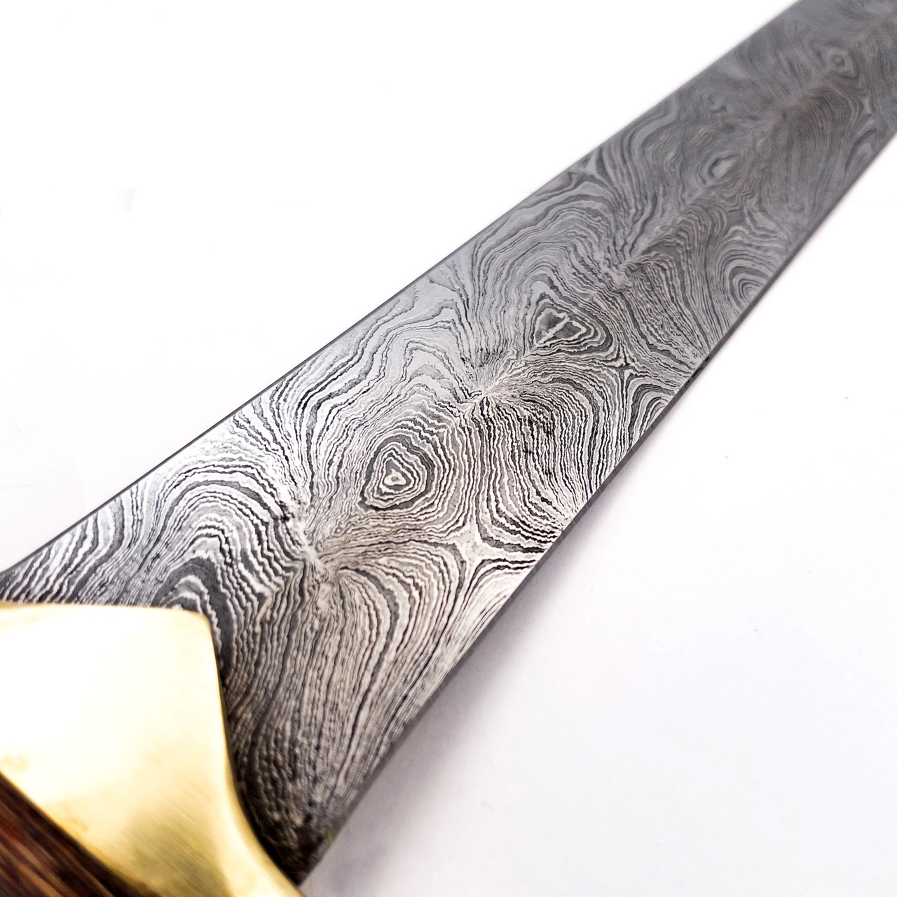 King of Thieves Full Tang Damascus Steel Arming Dagger Short Sword