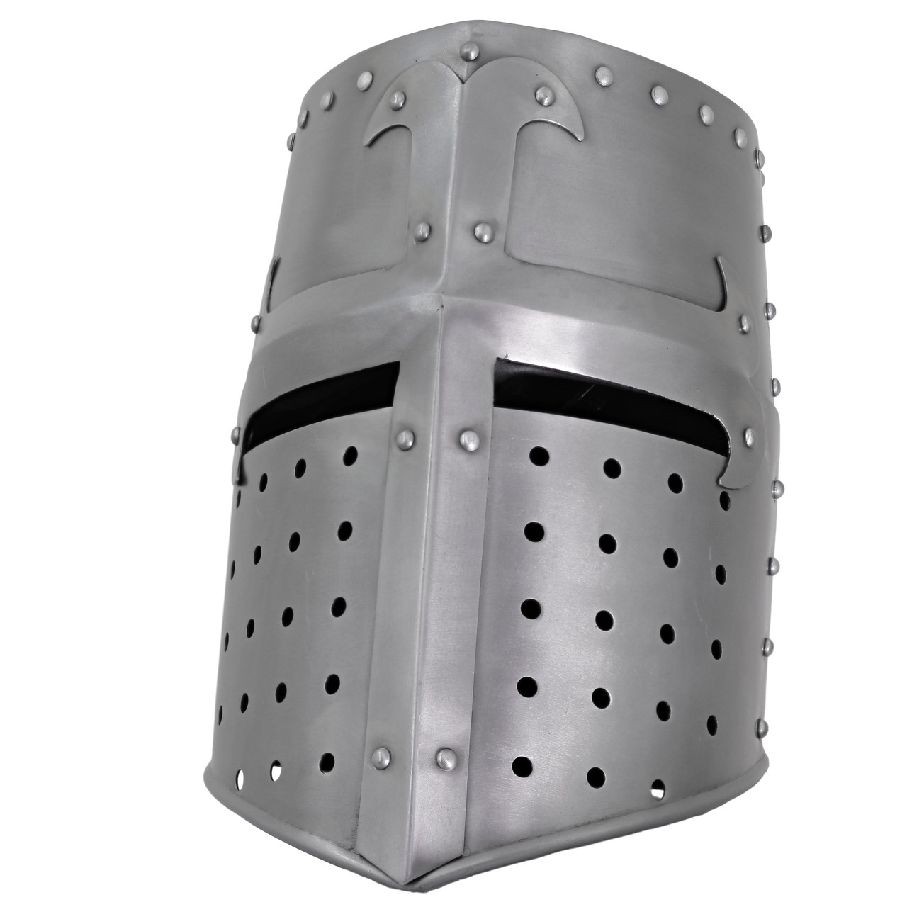 Preserved Fortitude Forged Carbon Steel 18G Medieval Inspired Crusader ...
