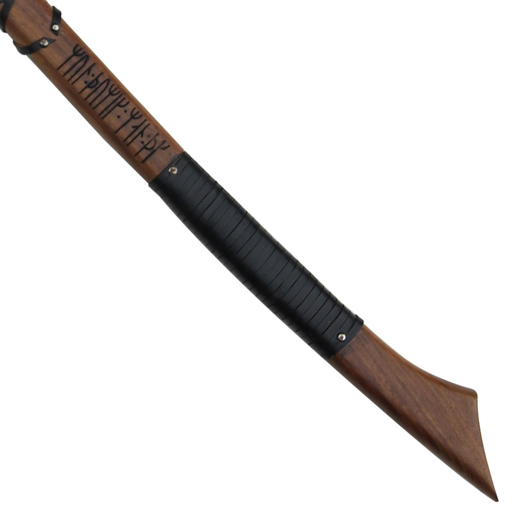 Viking Battle Ready Wolf Heathen War Axe - SwordsSwords.com