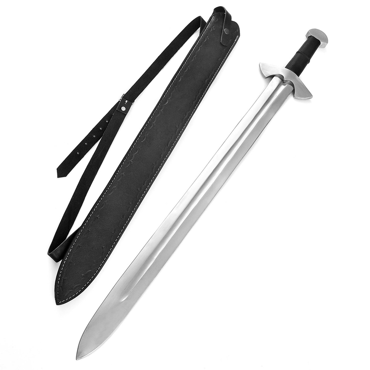 3611 Albion Knud Viking Sword – Ornate Full-Tang Viking Longsword ...