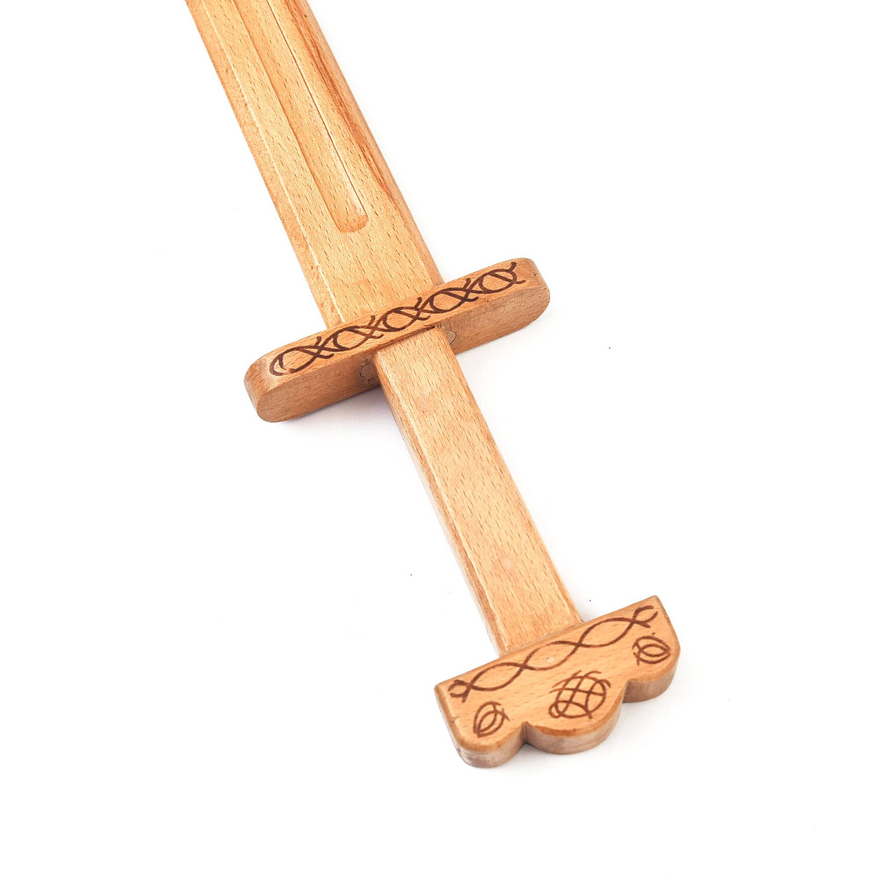 Wood Sword with Scabbard – Viking Sword of Tyr