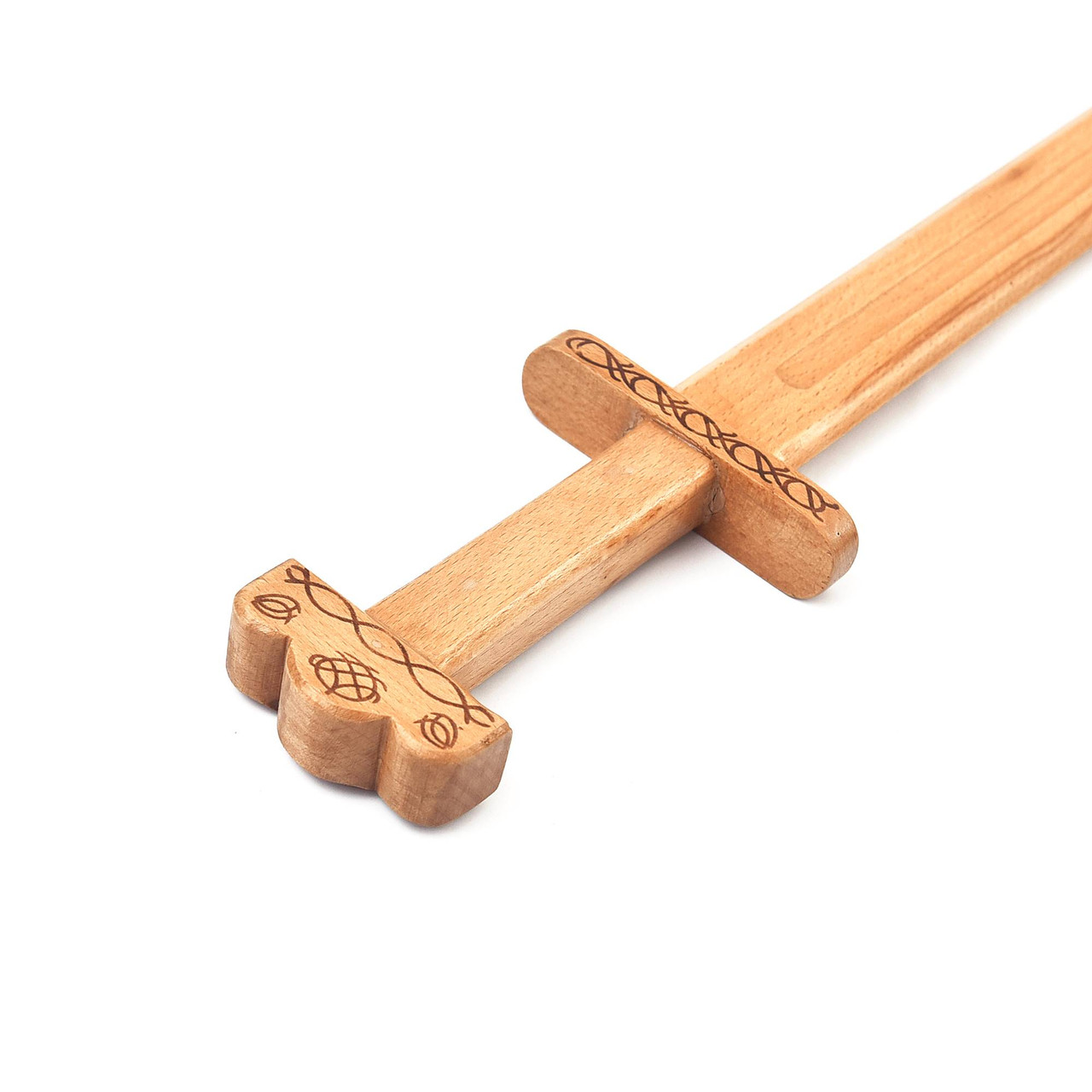 Wood Sword with Scabbard – Viking Sword of Tyr