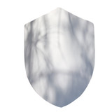 14th Century Four Point Functional Polished Steel Medieval Battle Shield